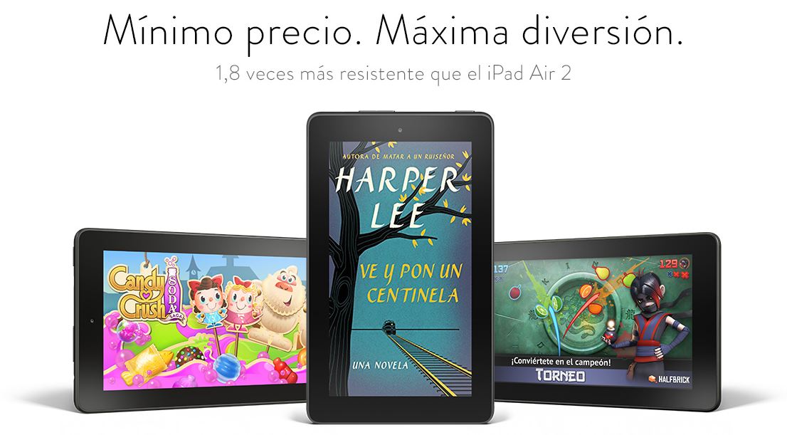 Tablet Fire la nueva tablet de Amazon por tan sólo 60 Euros
